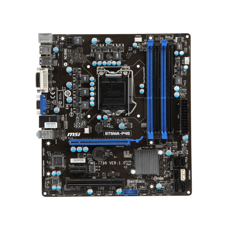 Placa De Baza Second Hand Msi B75ma-p45