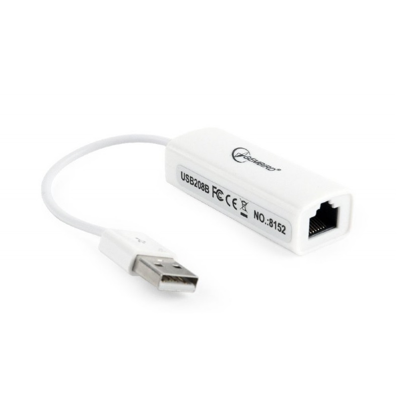 Adaptor Usb Lan Gembird NIC-U2-02 USB 2.0 RJ-45